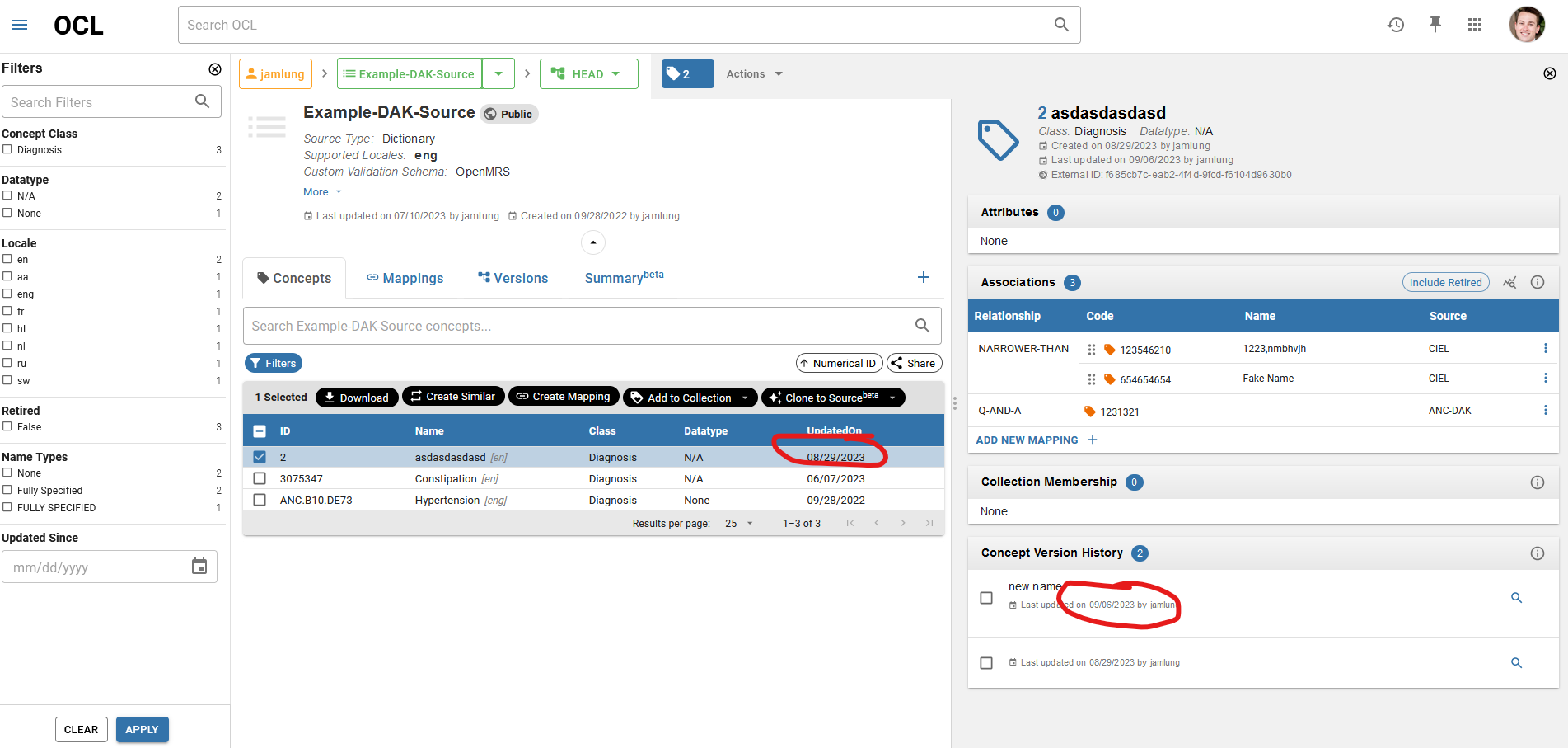 Features for Auditing Content in a Source · Issue #1659 · OpenConceptLab/ocl_issues · GitHub