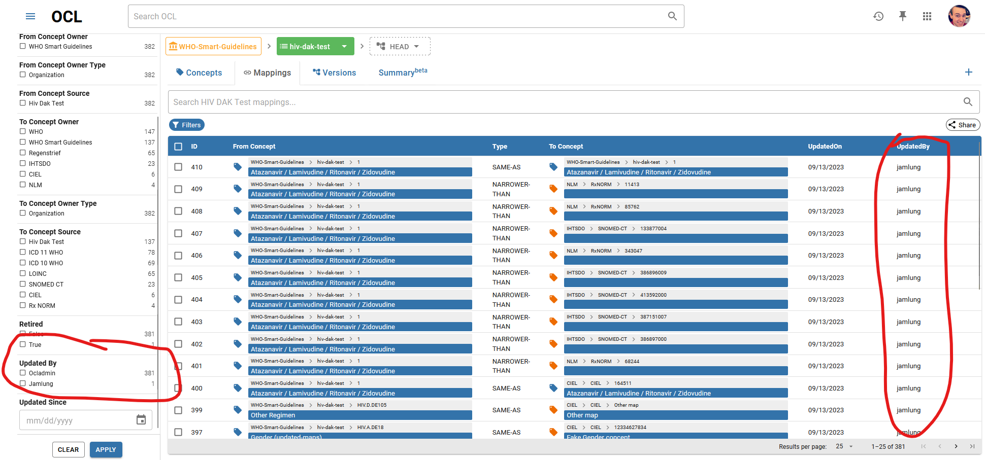 Features for Auditing Content in a Source · Issue #1659 · OpenConceptLab/ocl_issues · GitHub