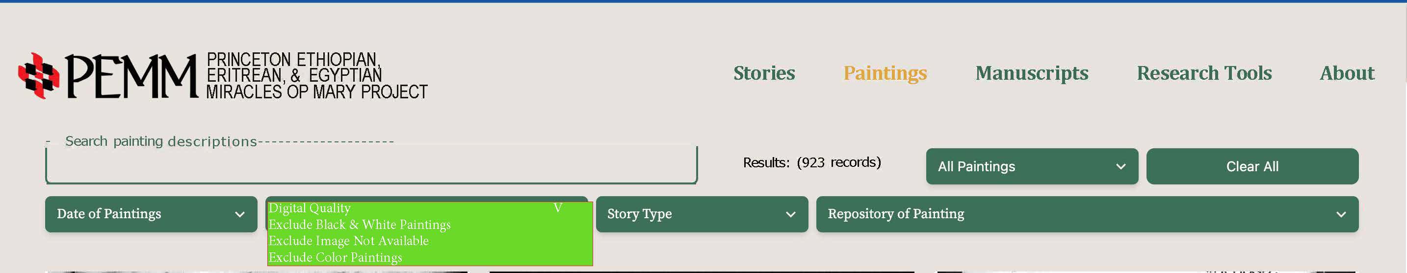 7Span: Painting 1: Paintings Index page: Change request Updated 9/24/23 · Issue #296 ...