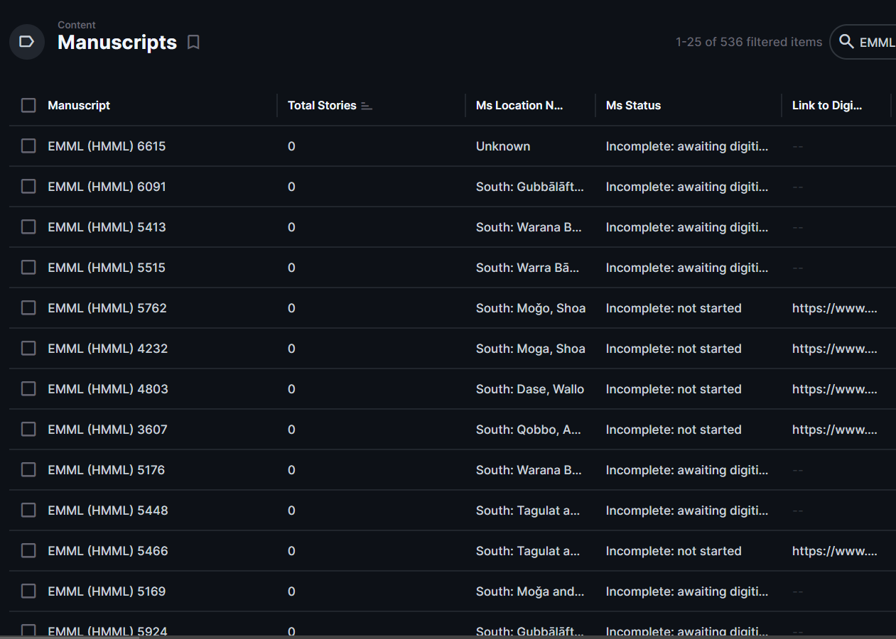 7Span: Manuscript Index page: Manuscript Status Field: see also ticket 330 9/27/23 · Issue #318 ...