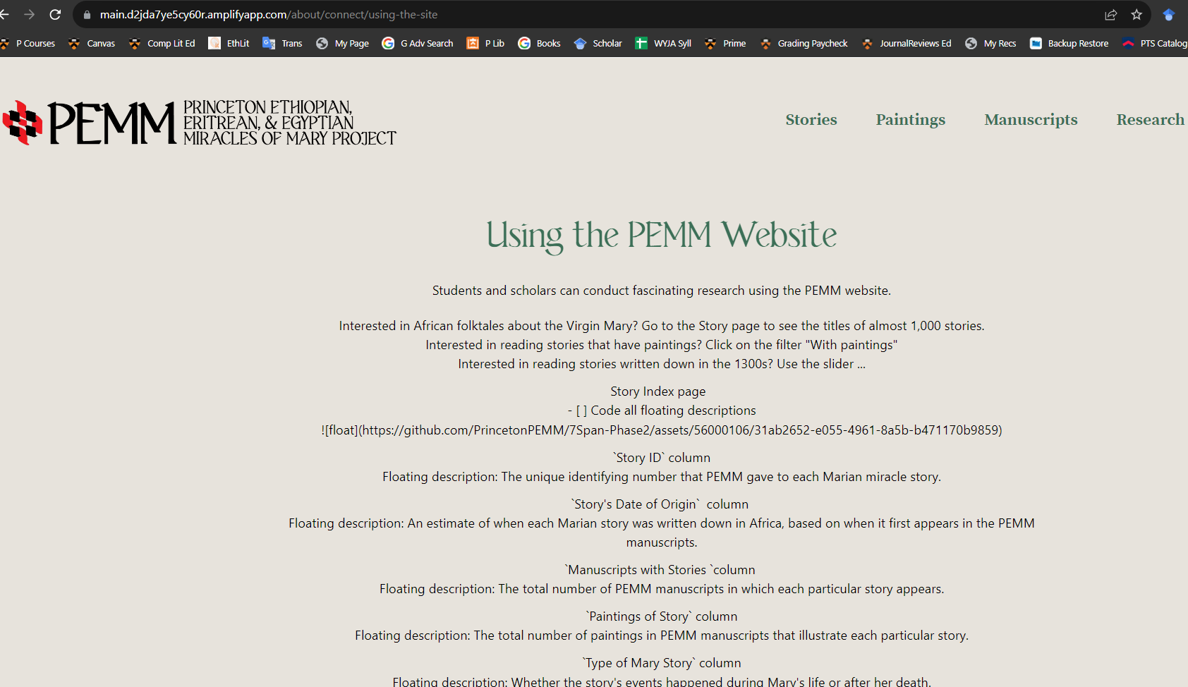 7Span: Using the Site page: 1 Minor Bug 9/30/23 · Issue #338 · PrincetonPEMM/7Span-Phase2 · GitHub