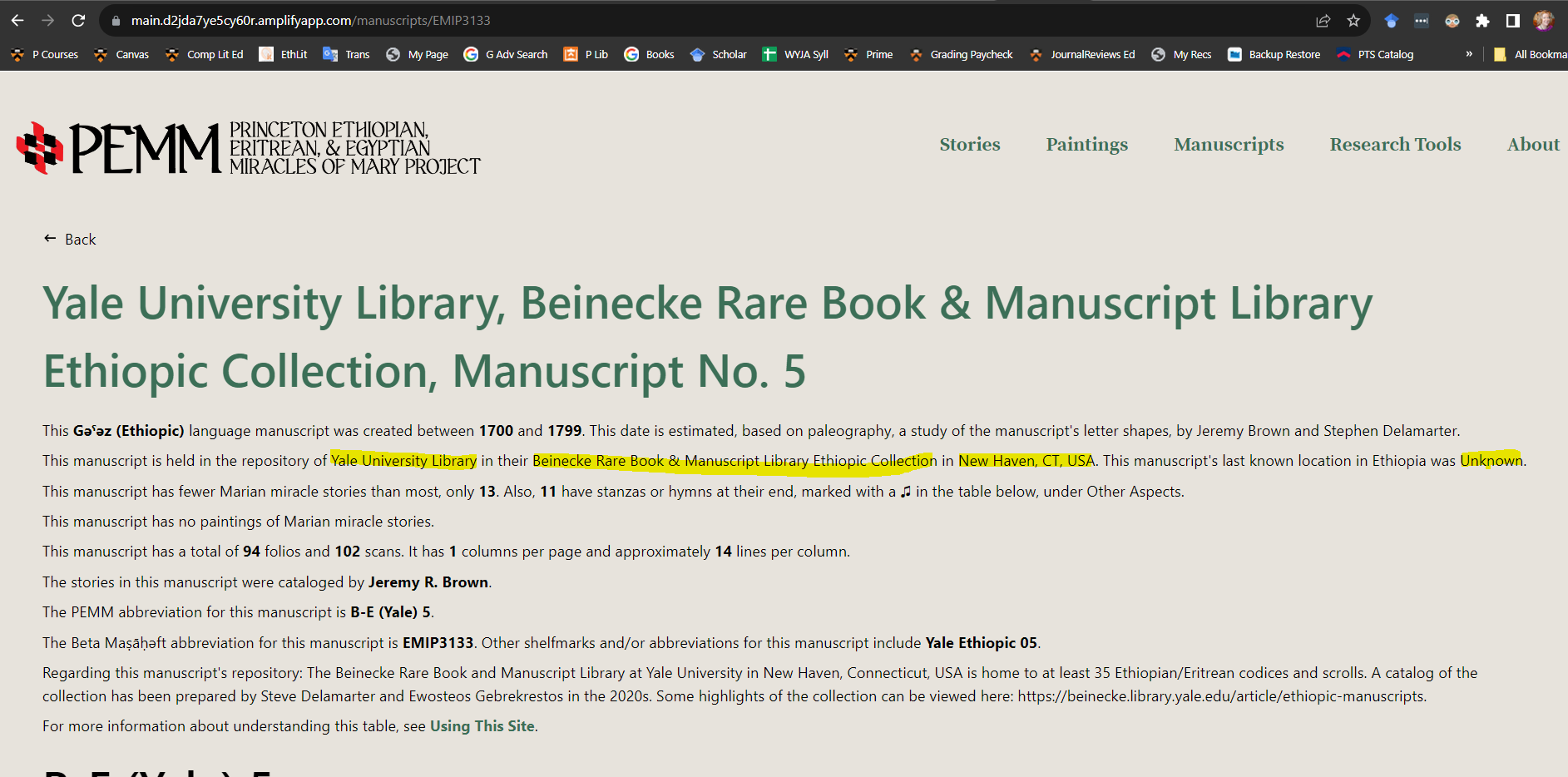 7Span: Manuscript Detail page: Added Bold Change Request 10/1/23 · Issue #301 · PrincetonPEMM ...