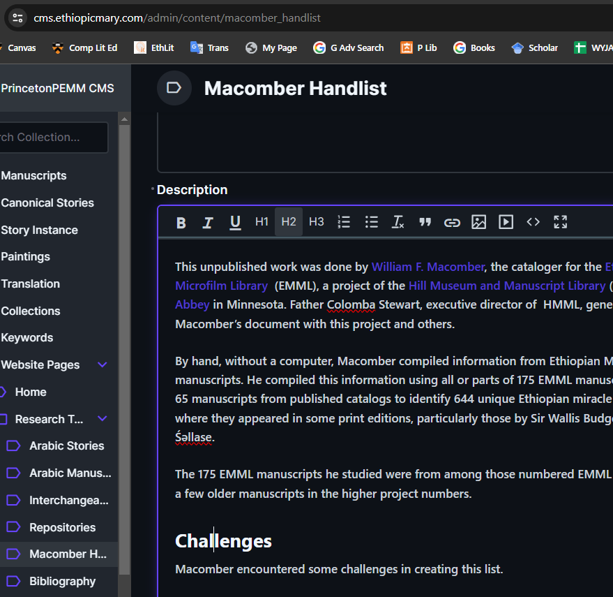 7Span: Directus headings inconsistent across site · Issue #437 · PrincetonPEMM/7Span-Phase2 · GitHub