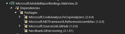 IJSRuntime injection as web-specific service · Issue #150 · dotnet/MobileBlazorBindings · GitHub