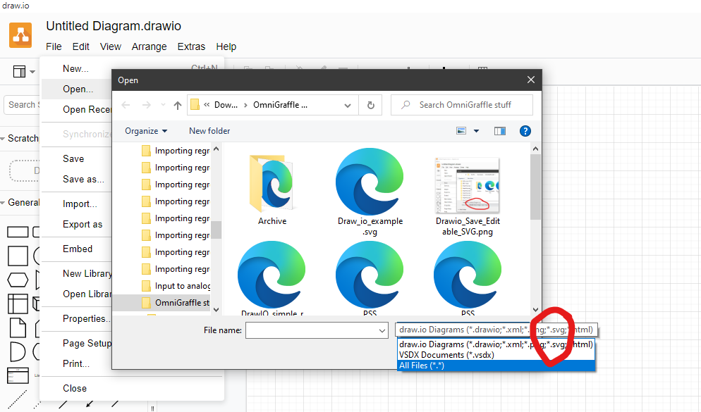 Cannot open very simple SVG for editing in Draw.io desktop · Issue #625 · jgraph/drawio-desktop ...