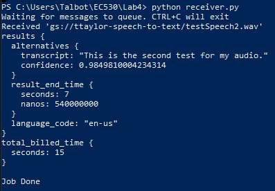GitHub - talbotct/speech-to-text-queue