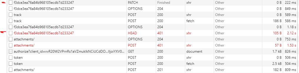 401 on HEAD call resets file progress · Issue #239 · tus/tus-js-client · GitHub
