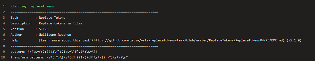 Broken help link in task banner · Issue #305 · qetza/vsts-replacetokens-task · GitHub