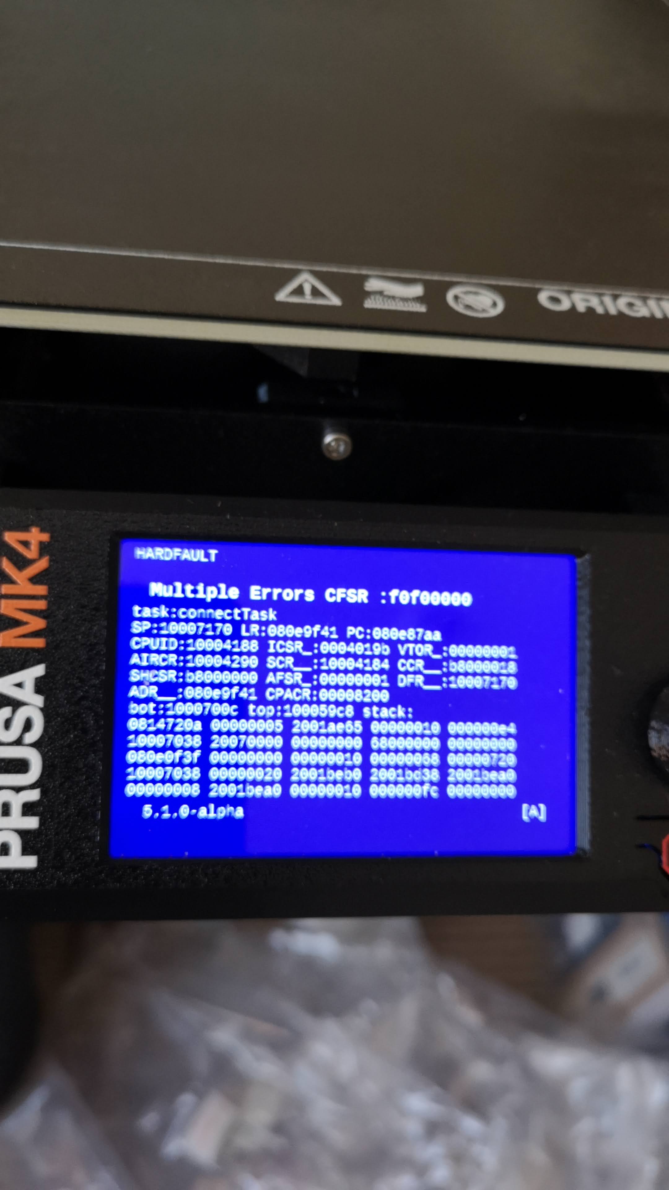 MK4 Restarts after uploading Gcode with 7 extruder setup · Issue #3388 · prusa3d/Prusa-Firmware ...