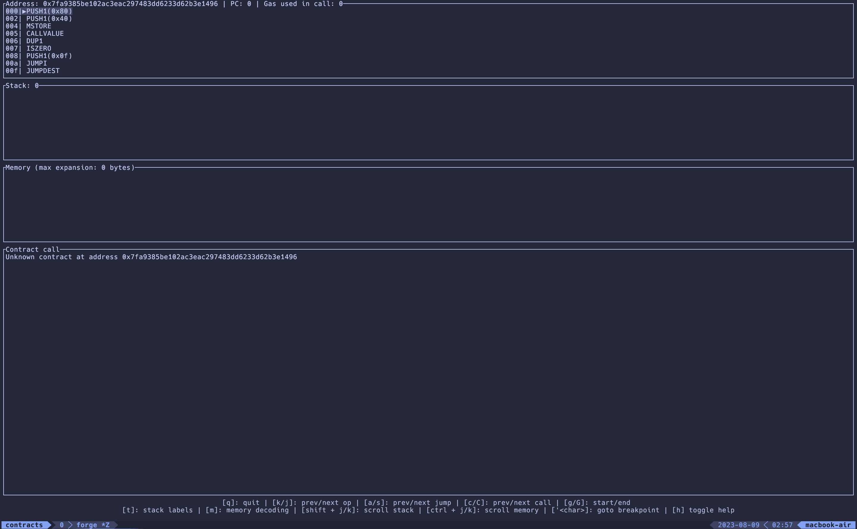 `forge debug` does not have source view · Issue #5569 · foundry-rs/foundry · GitHub