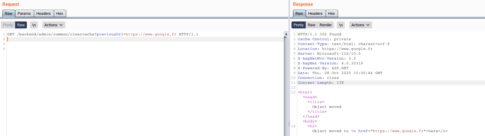 Open redirect vulnerability in CommonController.ClearCache method · Issue #2113 · smartstore ...