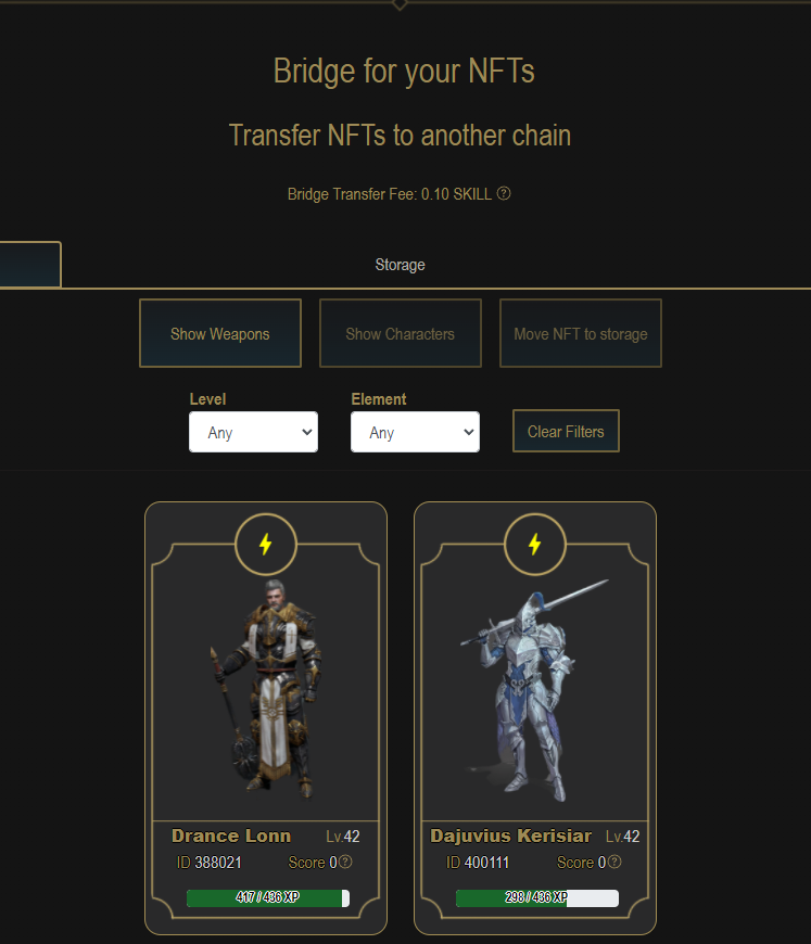 Default alignment change of CharacterList · Issue #887 · CryptoBlades/cryptoblades · GitHub