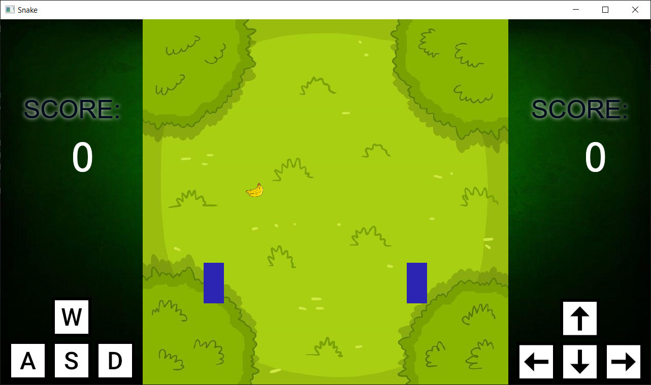GitHub - mlawinski99/Snake-SFML: Snake game for 1 or 2 players. SFML C++