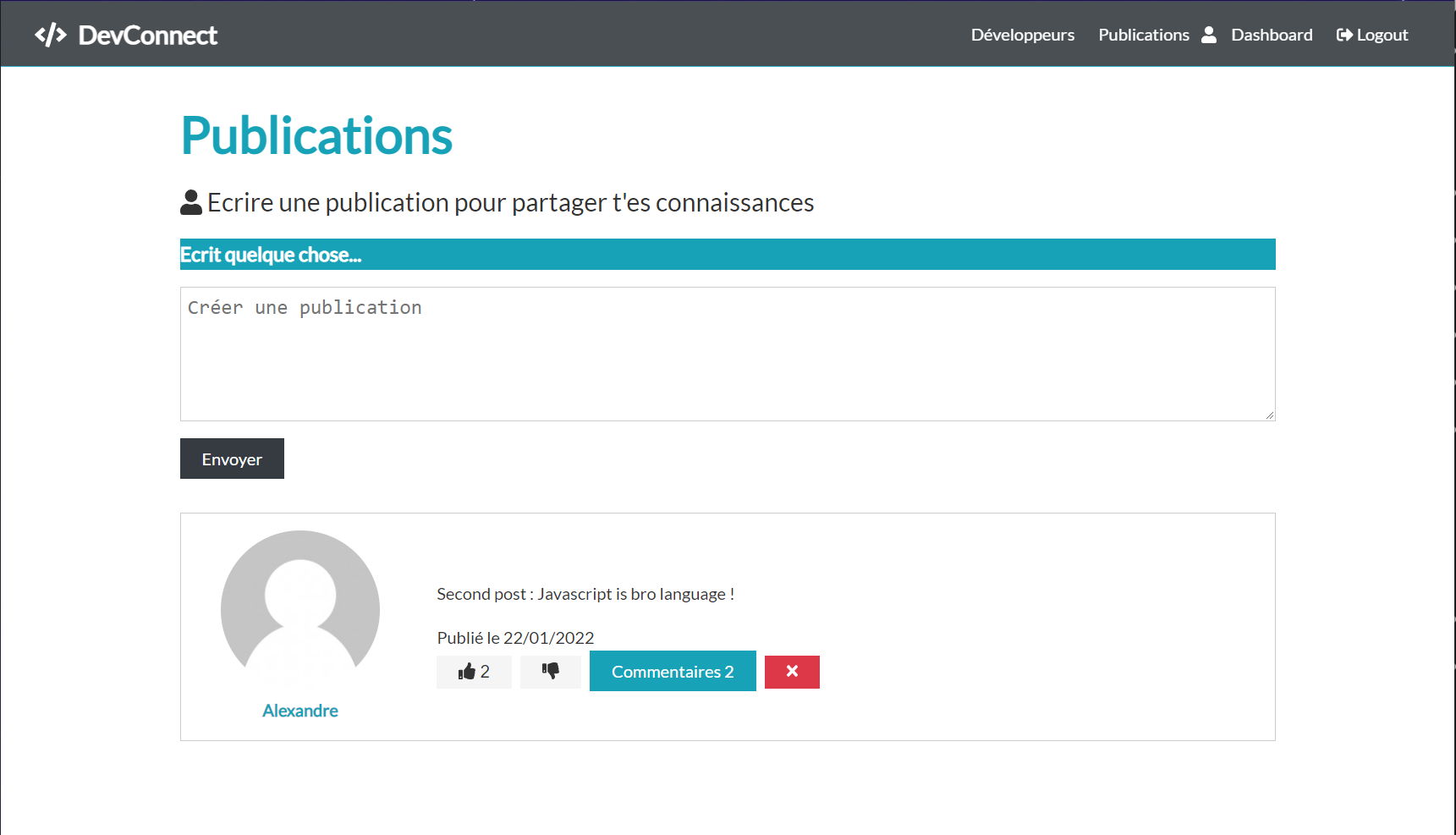 GitHub - AlexRepaire/Mern_project: Projet FullStack js