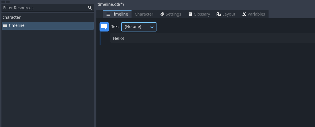 Can T Assign Character To Timeline Action · Issue 1464 · Dialogic Godot Dialogic · Github