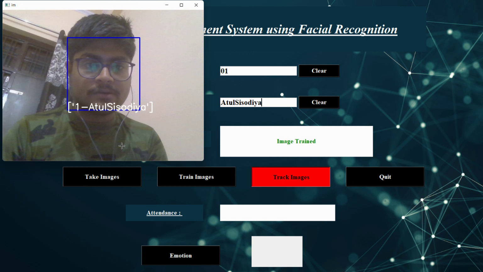 GitHub - AtulSisodiya/Attendance-system-using-emotion-and-face-recognition