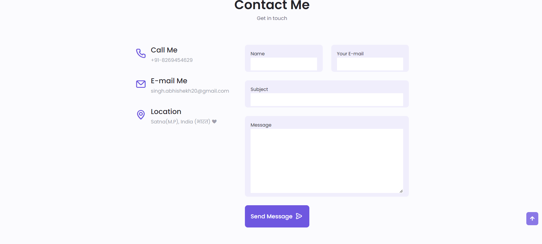 GitHub - Abhishekh-Singh/Full-Stack-Portfolio-Website: Full-stack ...