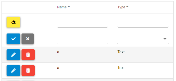 Filter position in DataGrid · Issue #416 · Megabit/Blazorise · GitHub