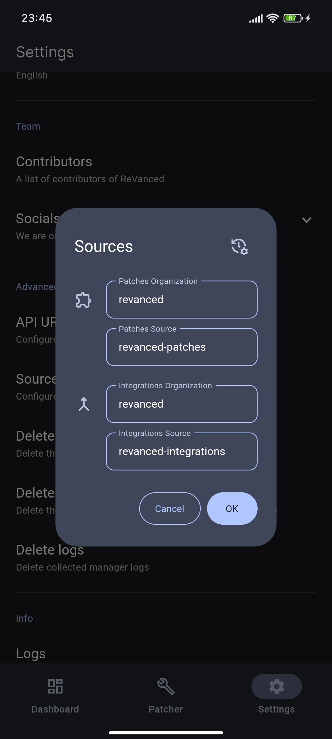 bug: Manager not getting up to date patches · Issue #443 · ReVanced/revanced-manager · GitHub