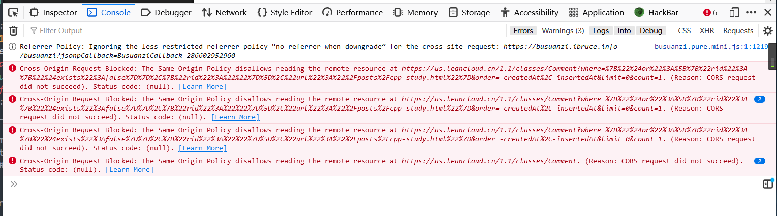 没有评论，报错TypeError: Cannot read property 'hide' of undefined · Issue #172 · xCss/Valine · GitHub