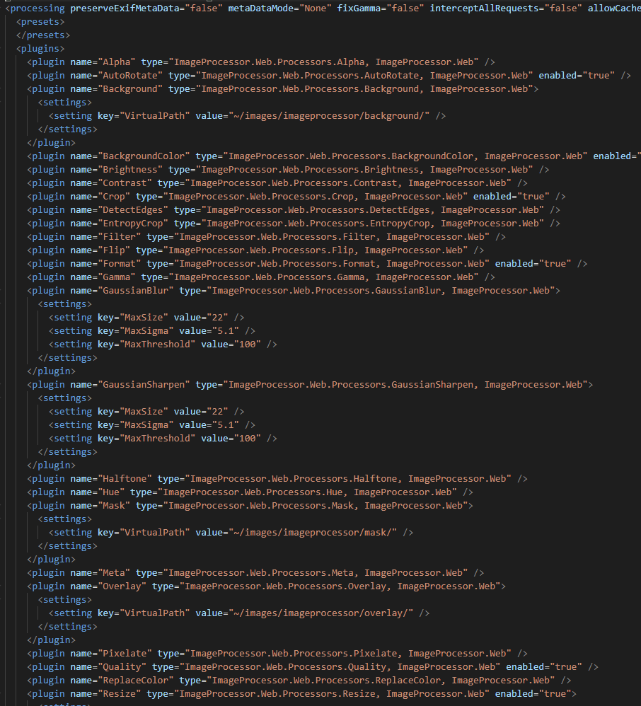 Heartcore: Enable more ImageProcessor plugins on Heartcore projects · Issue #356 · umbraco ...