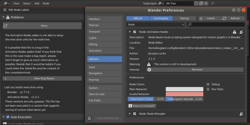 do not work animation · Issue #1198 · JacquesLucke/animation_nodes · GitHub