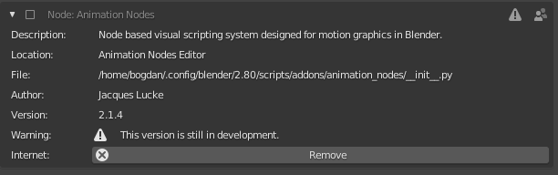 do not work animation · Issue #1198 · JacquesLucke/animation_nodes · GitHub