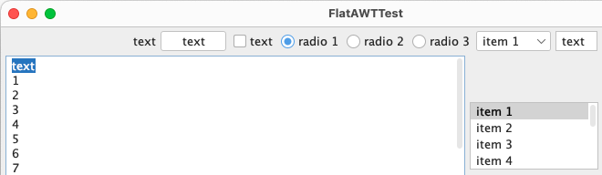 FlatLaf altering AWT components on MacOS · Issue #583 · JFormDesigner ...