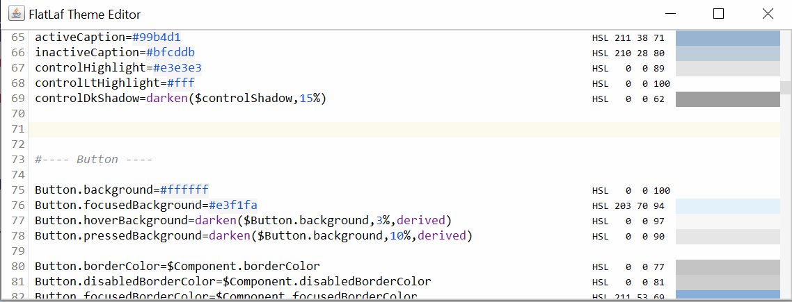 How to compile and run the Theme Editor · Issue #160 · JFormDesigner ...