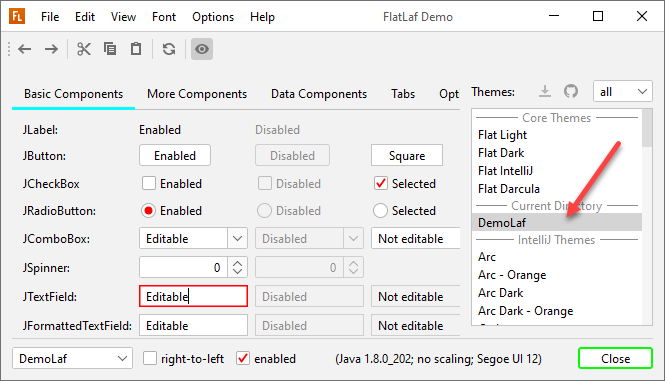 custom Properties · Issue #203 · JFormDesigner/FlatLaf · GitHub