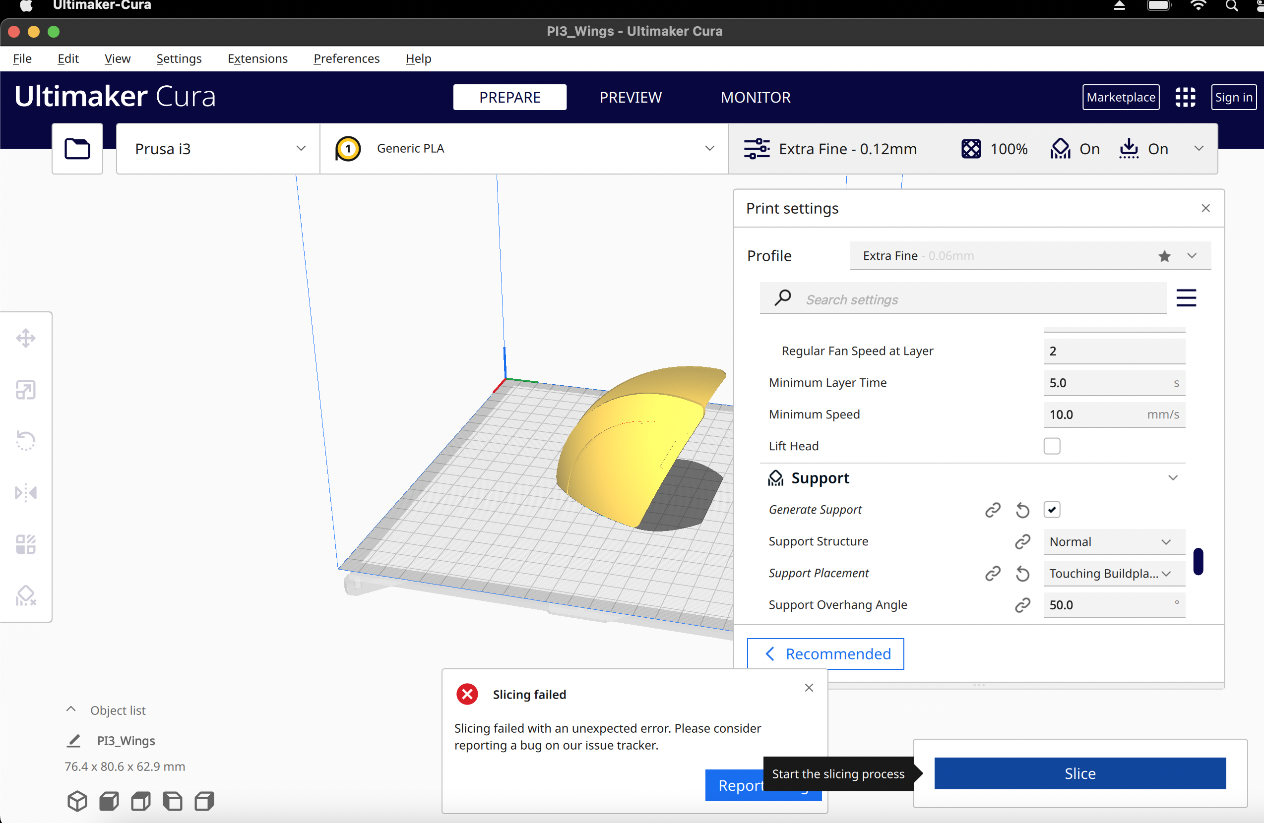 sliceing in cura · Issue #12726 · Ultimaker/Cura · GitHub