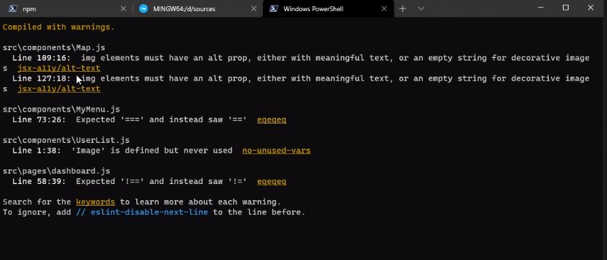 Fix warnings for continuous integration · Issue #92 · Arquisoft/radarin_en2a · GitHub