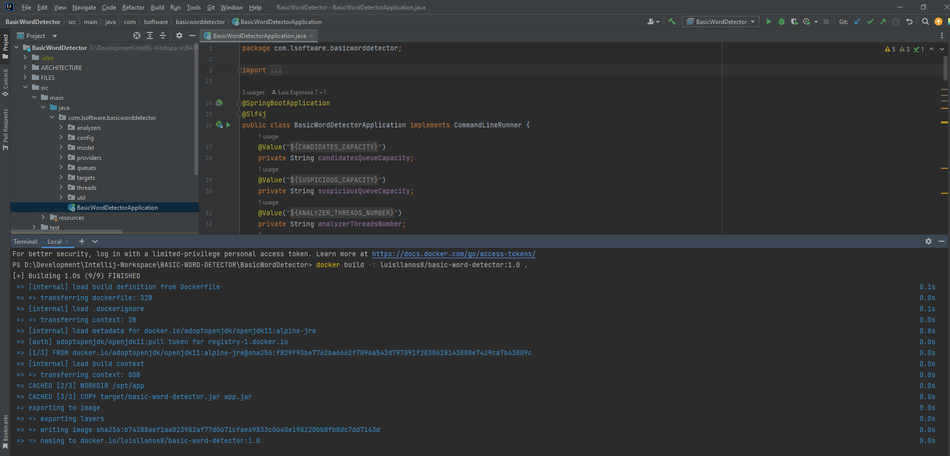 GitHub - LuisEspinosa7/BasicWordDetector