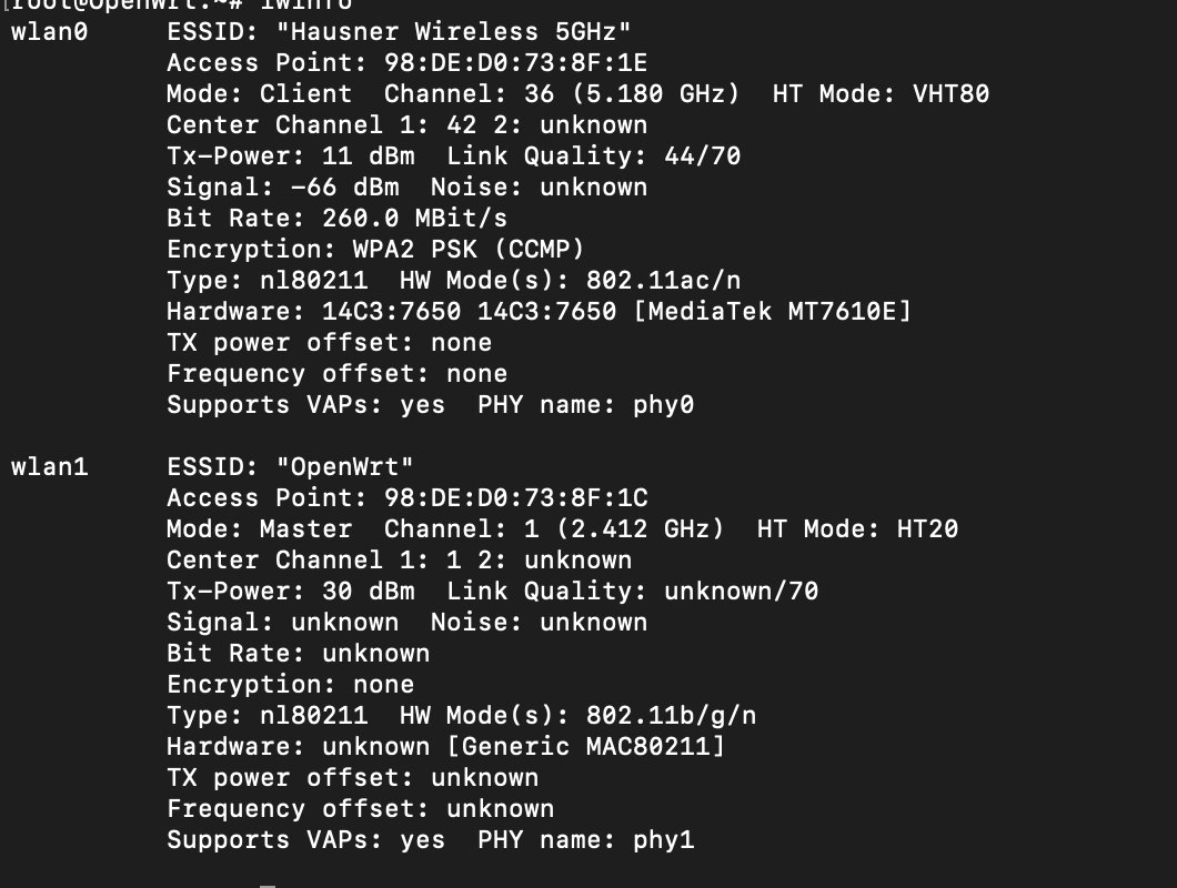 mt76 TX power not working in multiple chipsets (mt7610, mt7613, mt7615, mt7603) · Issue #633 ...