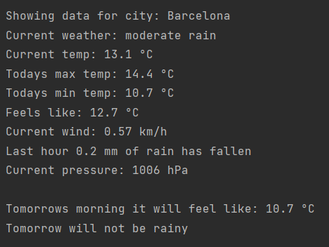 GitHub - tlalky/Weather_forecast: Simple weather program using pyOWM