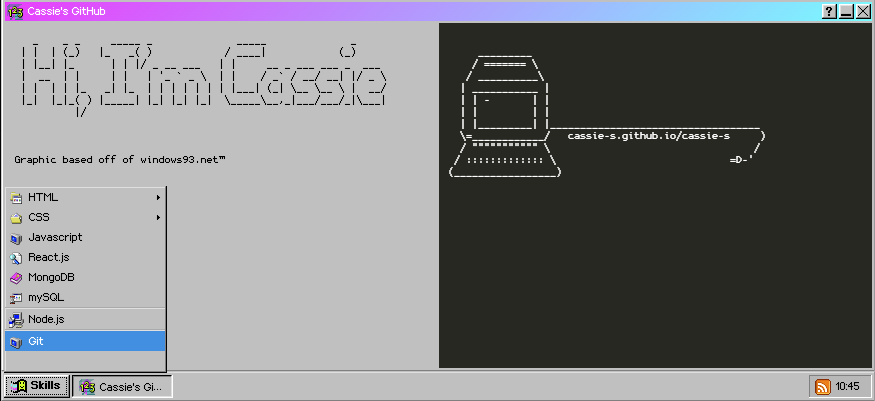 cassie-s (Cassie Simpson) · GitHub