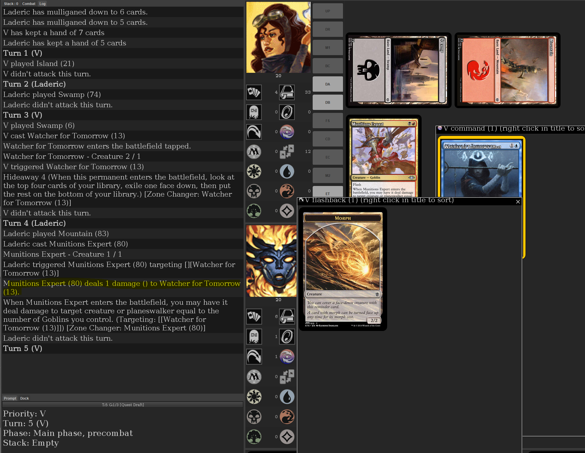 Watcher for Tomorrow / Hideaway does not put card in hand · Issue #1005 ...
