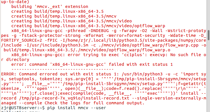 can not pip install mmcv · Issue #1931 · open-mmlab/mmdetection · GitHub