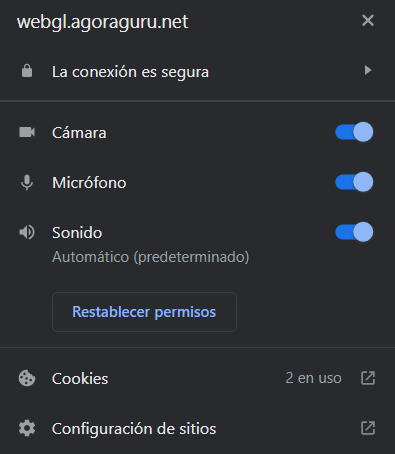 [Worked Around] Issue with permissions · Issue #15 · AgoraIO-Community/Agora_Unity_WebGL · GitHub