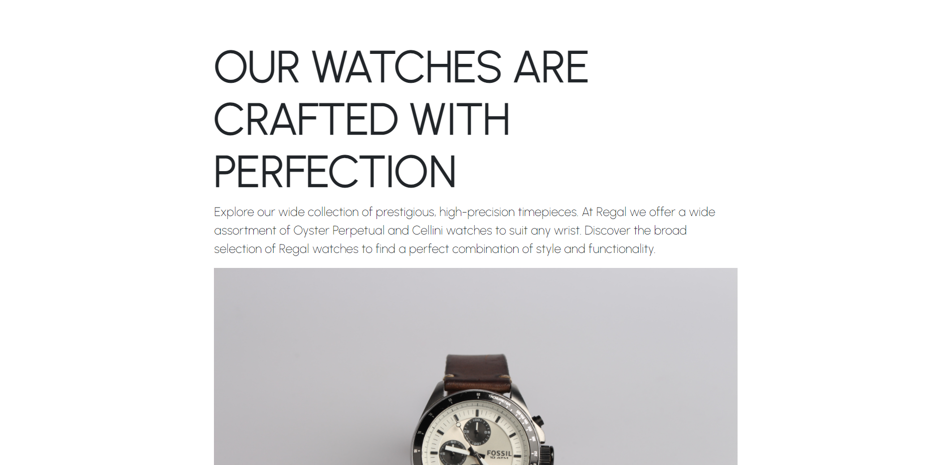 GitHub - SuKaiwen/WatchSite: Creating a website for watches to showcase ...