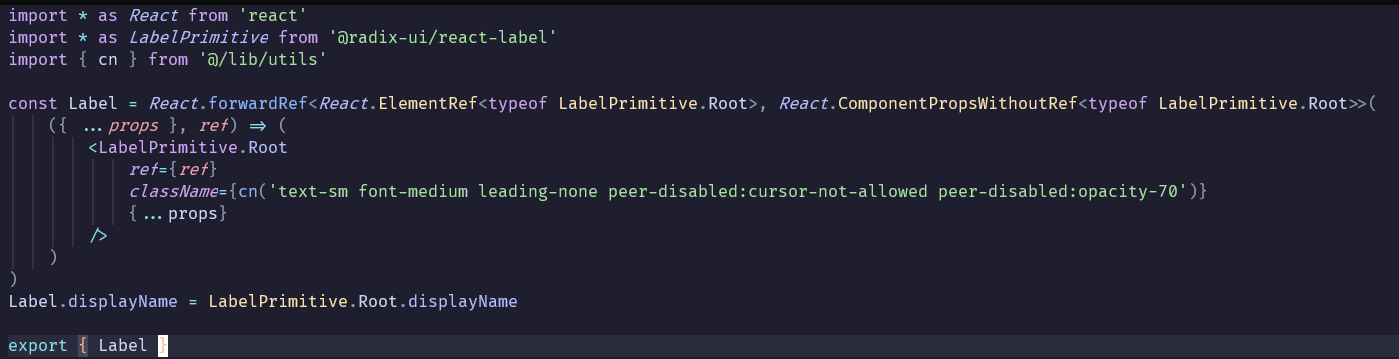 LabelPrimitive cause unexpected error. · radix-ui primitives ... LabelPrimitive cause unexpected error. · radix-ui primitives ...