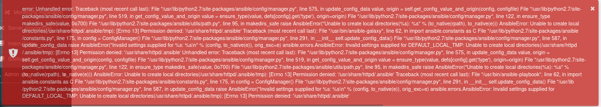 Issue with installation of Haproxy, nodes exporter · Issue #297 · hap-wi/roxy-wi · GitHub