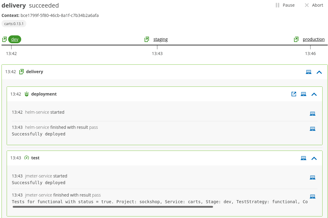 Keptn 0.14.1 cloud event carries over message from last finished event · Issue #7633 · keptn ...