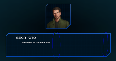 Visual bug on dialogue box · Issue #324 · EnigmaDragons/ProjectBitVault · GitHub