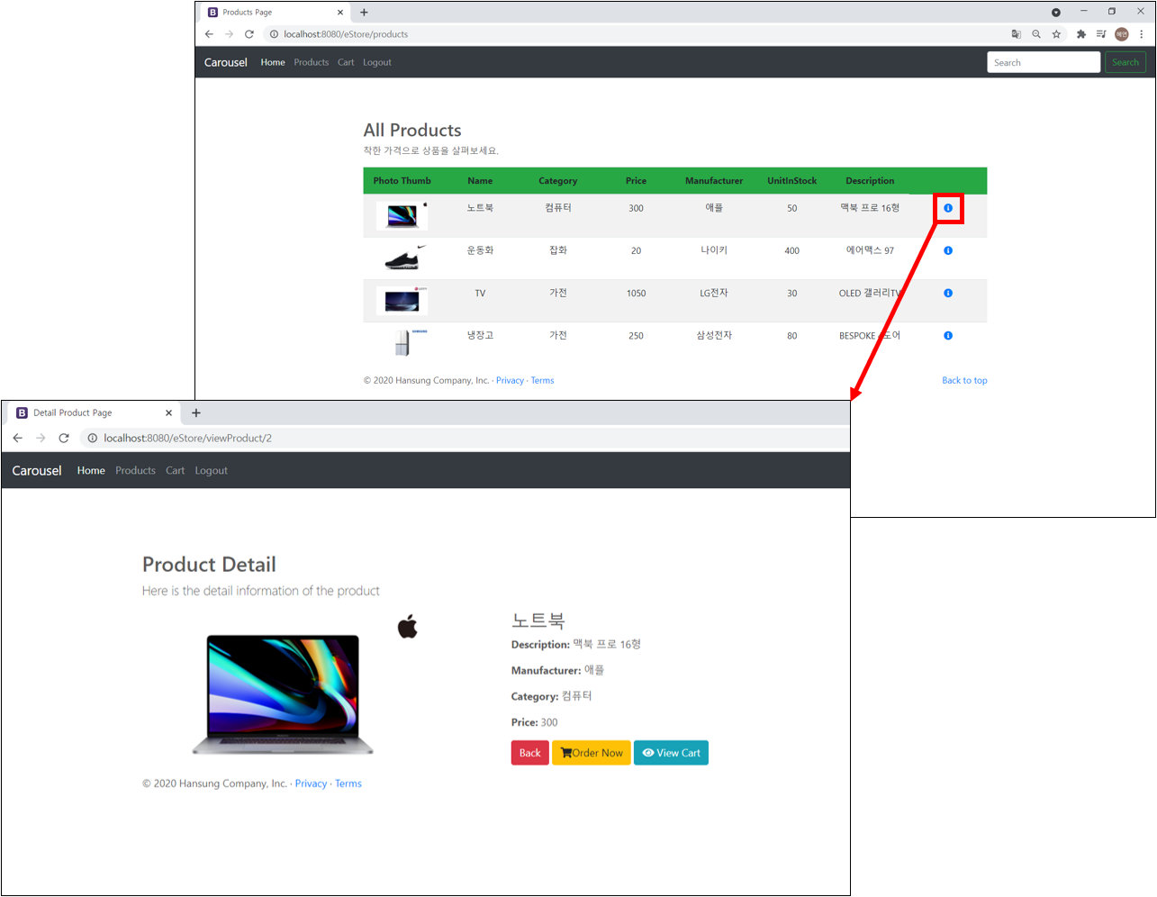 GitHub - hyntato/eStore: Spring / Hibernate / REST API / Bootstrap