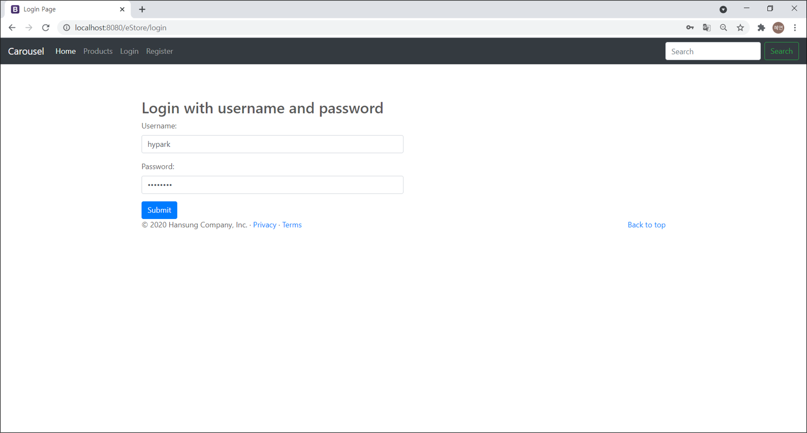 GitHub - hyntato/eStore: Spring / Hibernate / REST API / Bootstrap