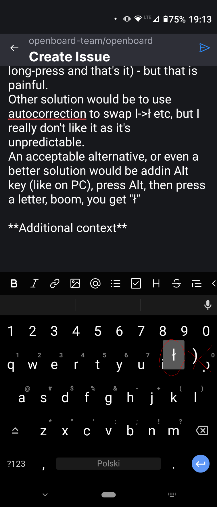 long-press special-letter precedence over special chars · Issue #585 ...