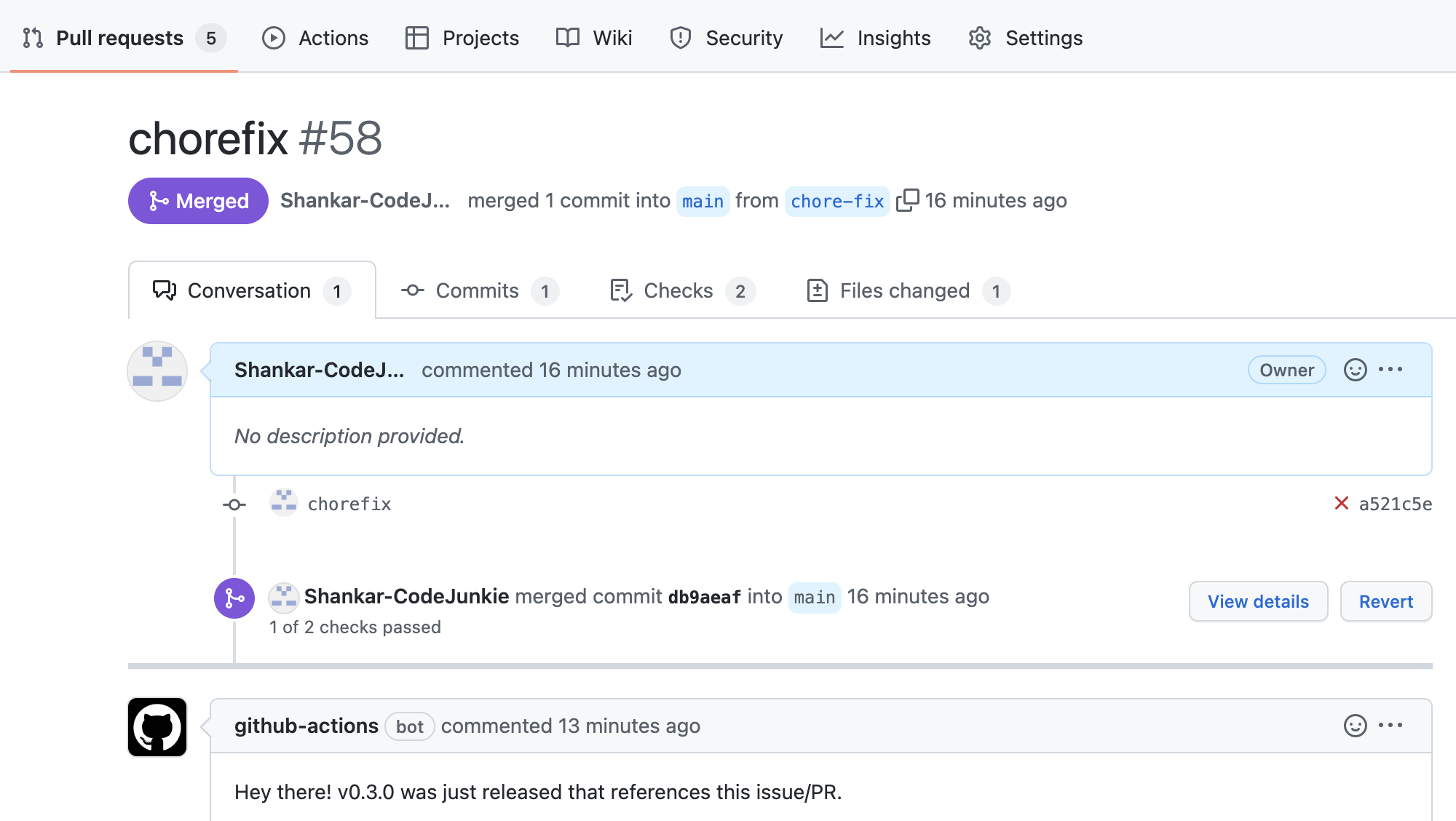[Feature Request]: Add a bot to comment on PRs/issues when they are released that includes the ...