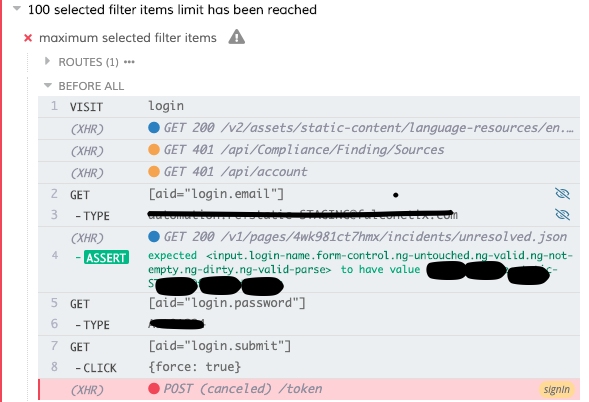Cypress crashes and aborts XHR get request this morning · Issue #5659 · cypress-io/cypress · GitHub