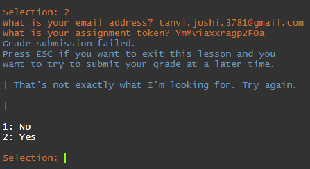 Grade Submission Failure. · Issue #813 · swirldev/swirl · GitHub